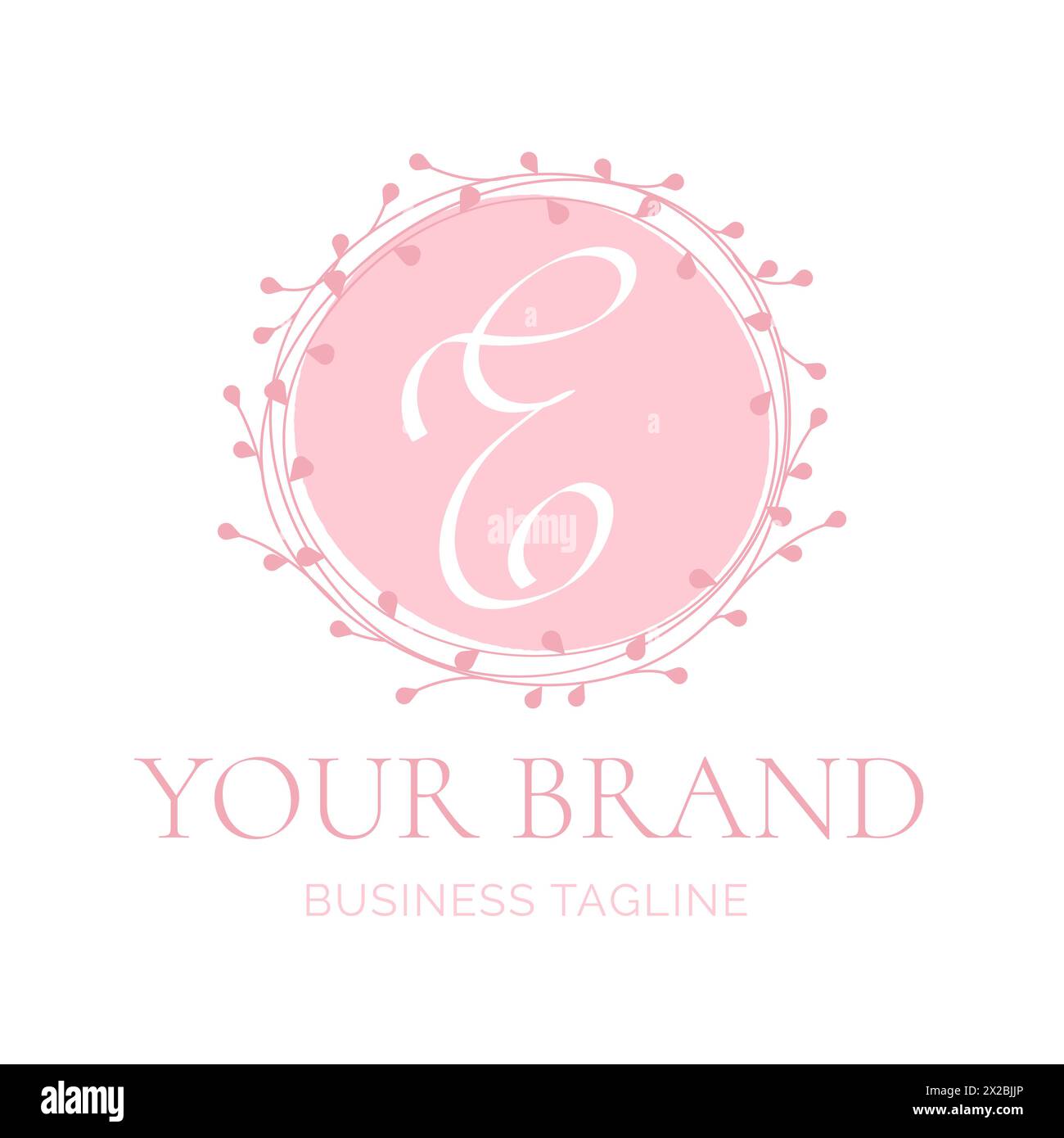 Letter e script Stock Vector Images - Alamy