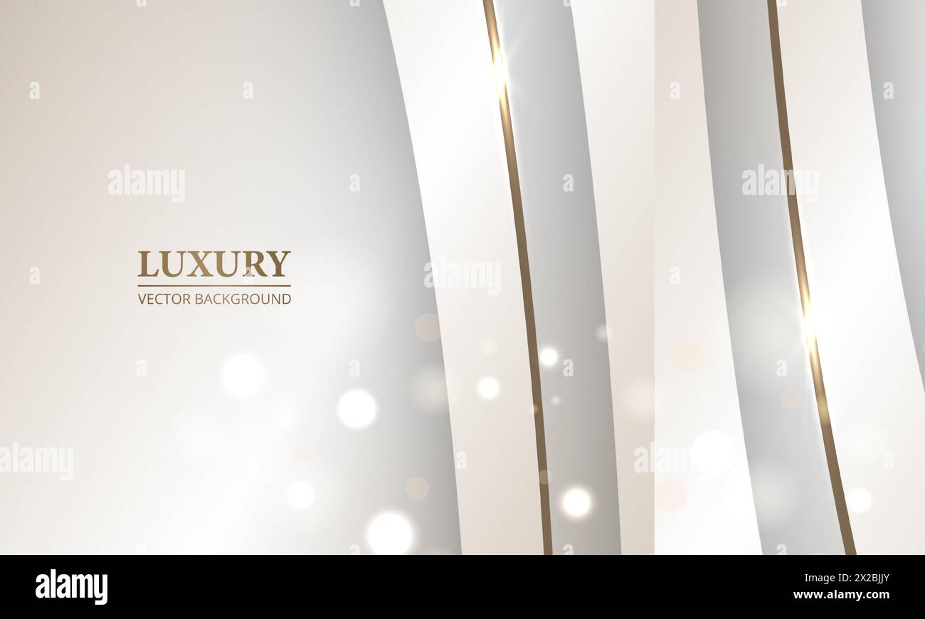 Luxury abstract 3D background with geometric shapes and sparkles ...