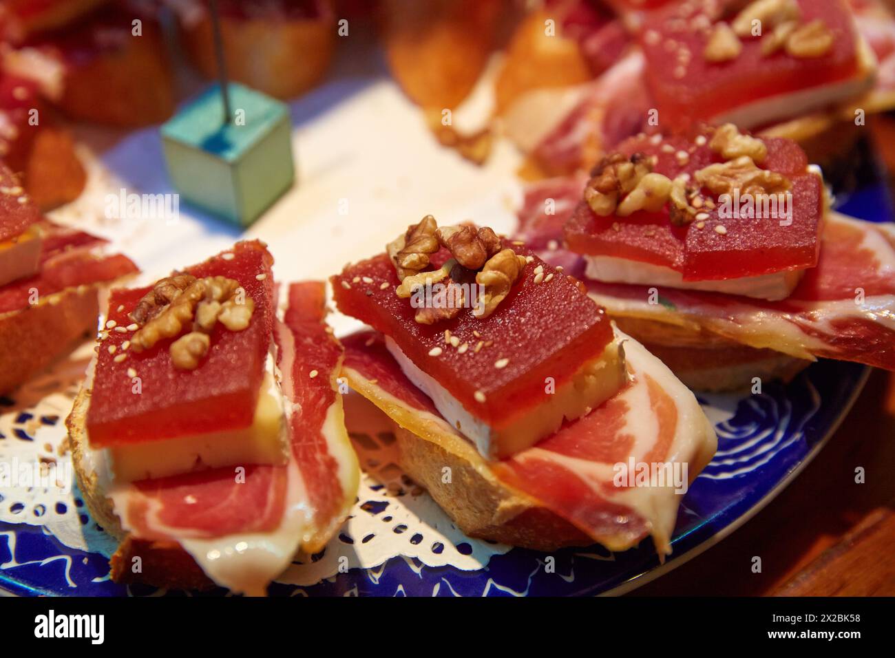 San sebastian pintxos bars old town hi-res stock photography and images ...