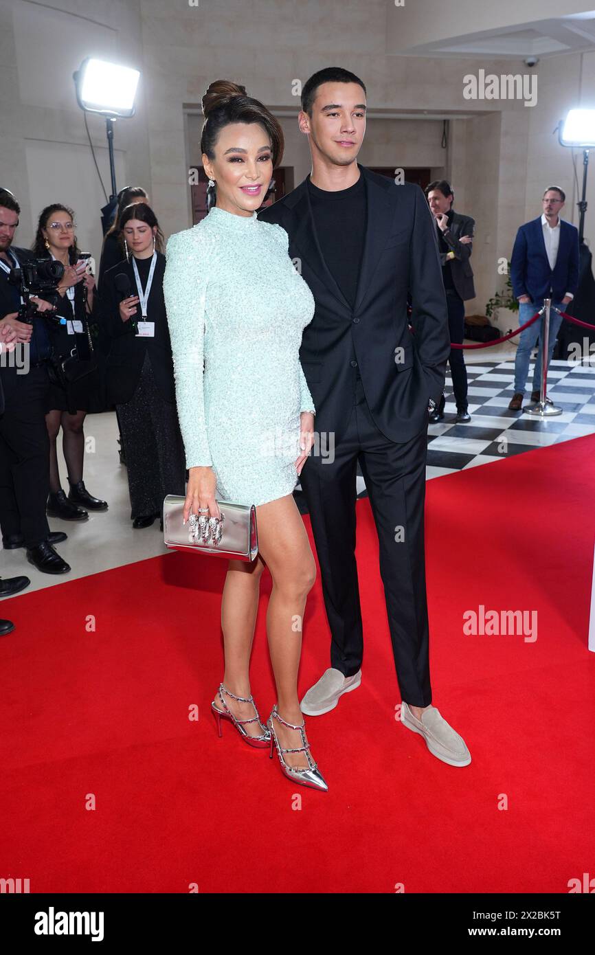 Verona Pooth und ihr Sohn Diego beim Felix Burda Award am 21.04.2024 in ...