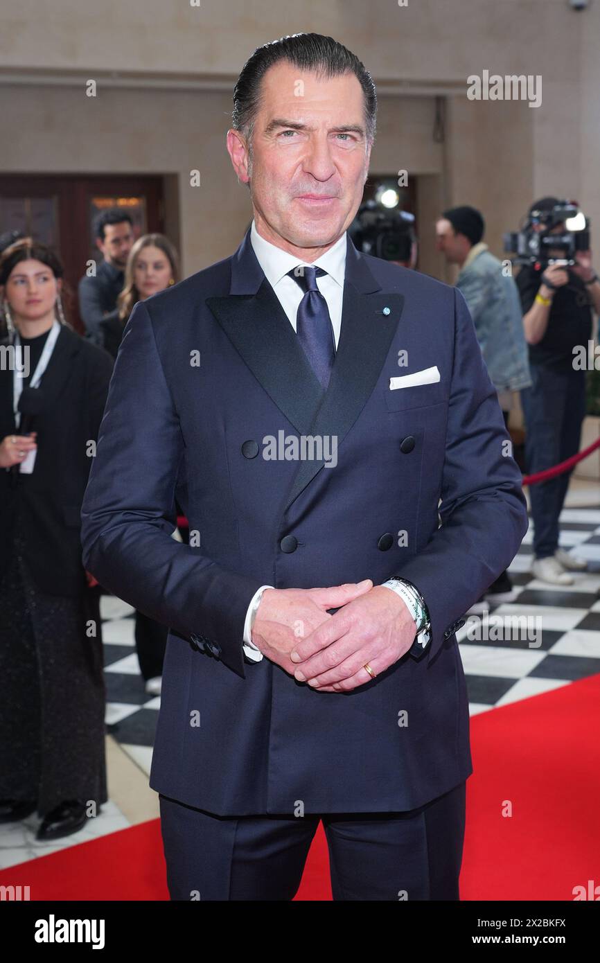 Philipp Welte beim Felix Burda Award am 21.04.2024 in Berlin Stock ...