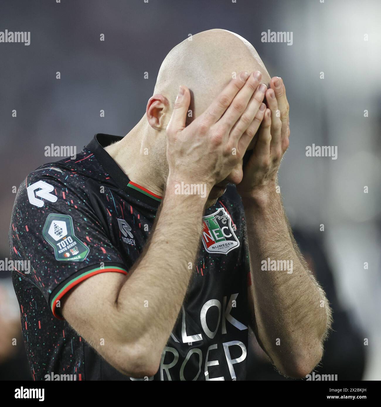 Rotterdam, Netherlands. 21st Apr, 2024. ROTTERDAM, Stadium de Kuip, 21 ...