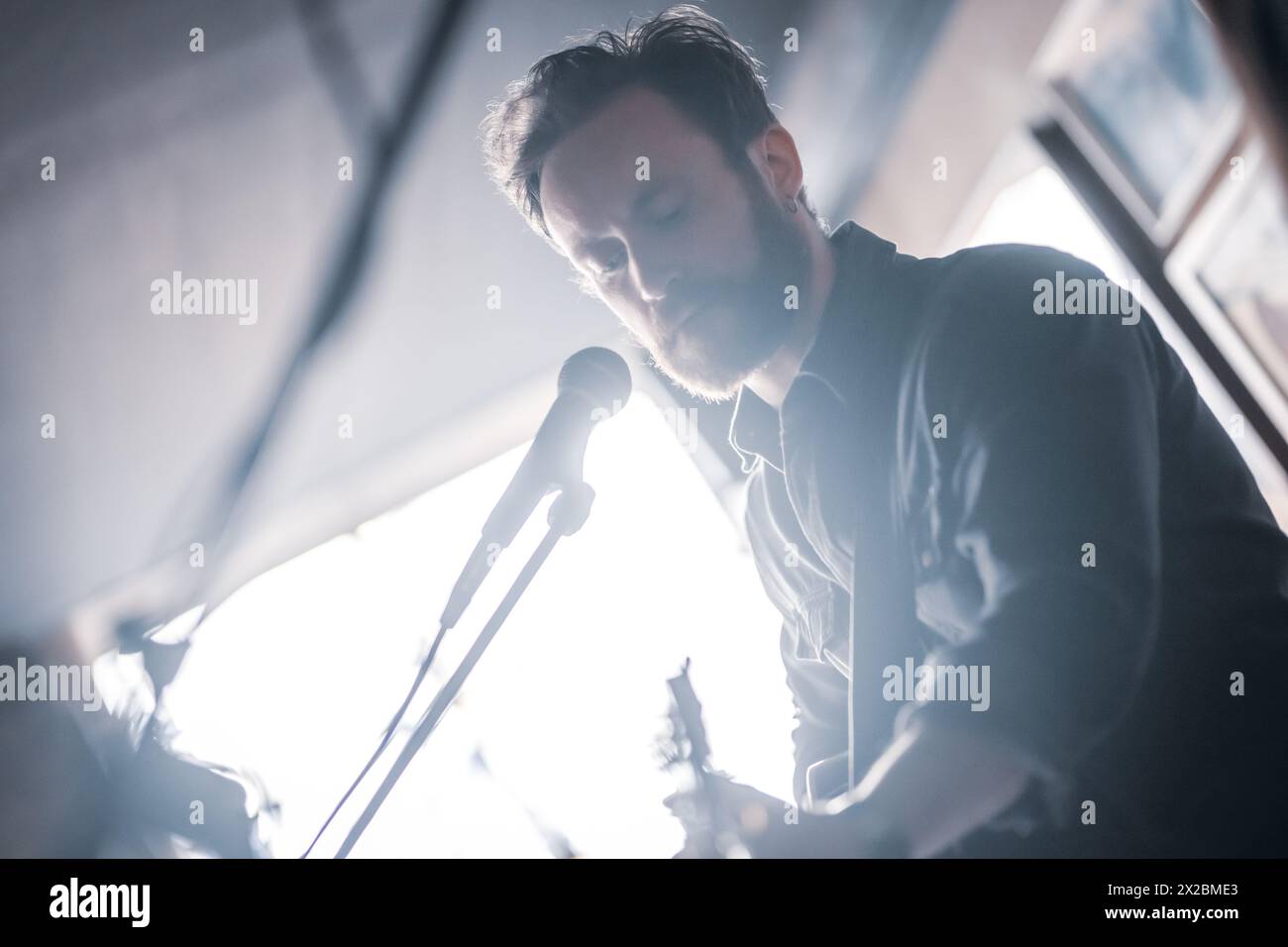 Edinburgh, Scotland. Sat 20 April 2024. Scottish band Midnight ...