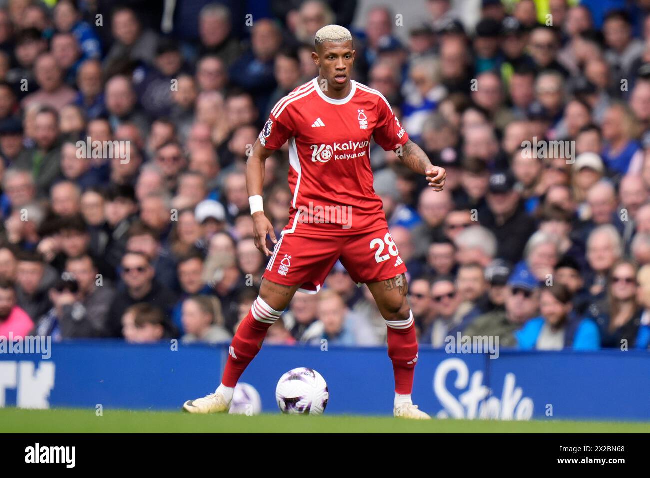 Danilo of Nottingham Forest during the Premier League match Everton vs ...