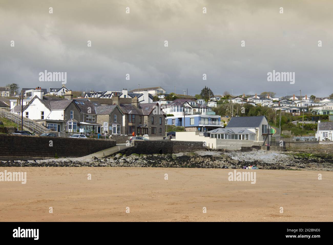 Benllech beach in Anglesey North Wales Stock Photo - Alamy