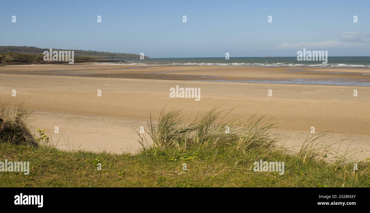 Benllech beach in Anglesey North Wales Stock Photo - Alamy