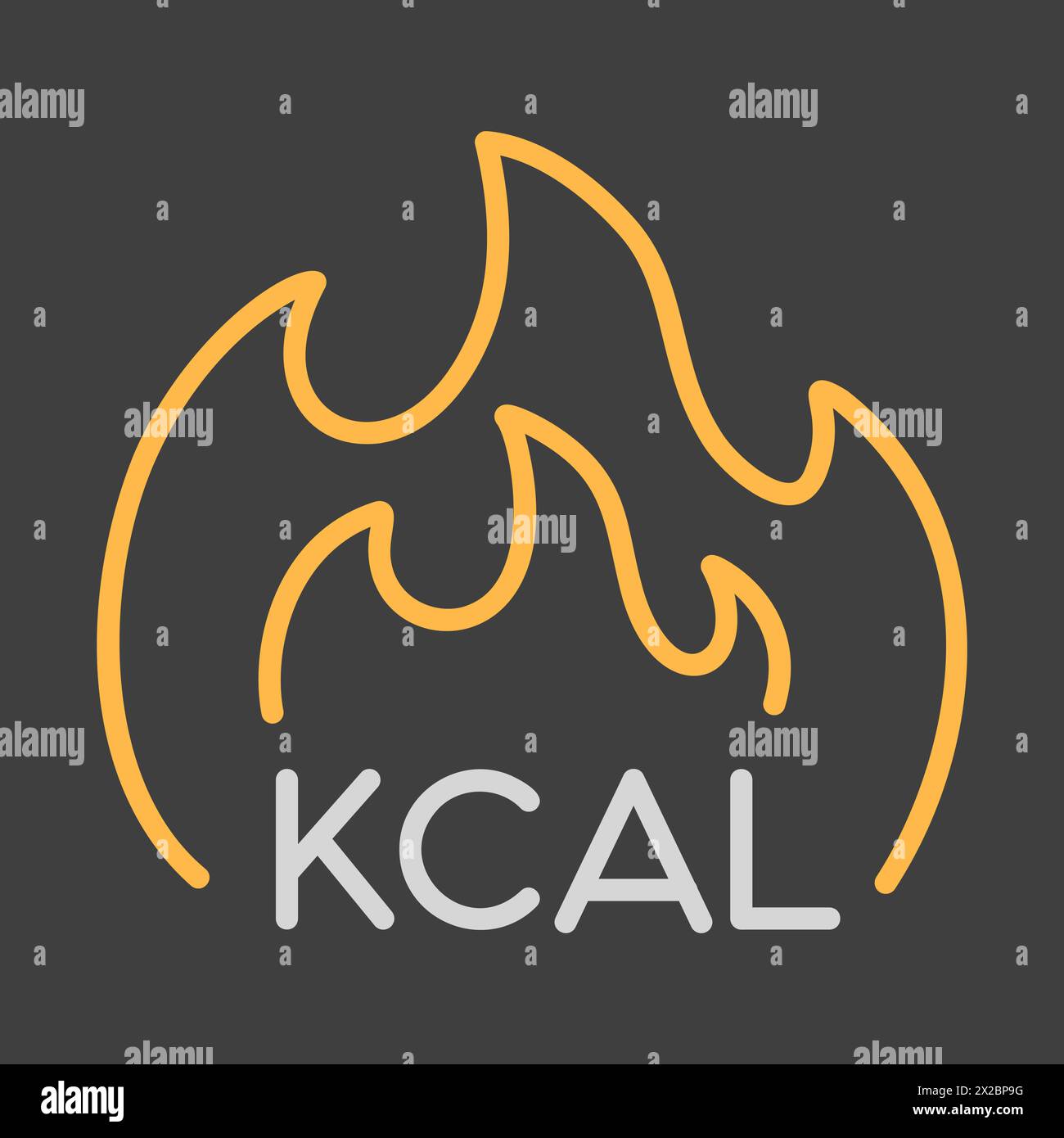 Kcal symbol Stock Vector Images - Alamy