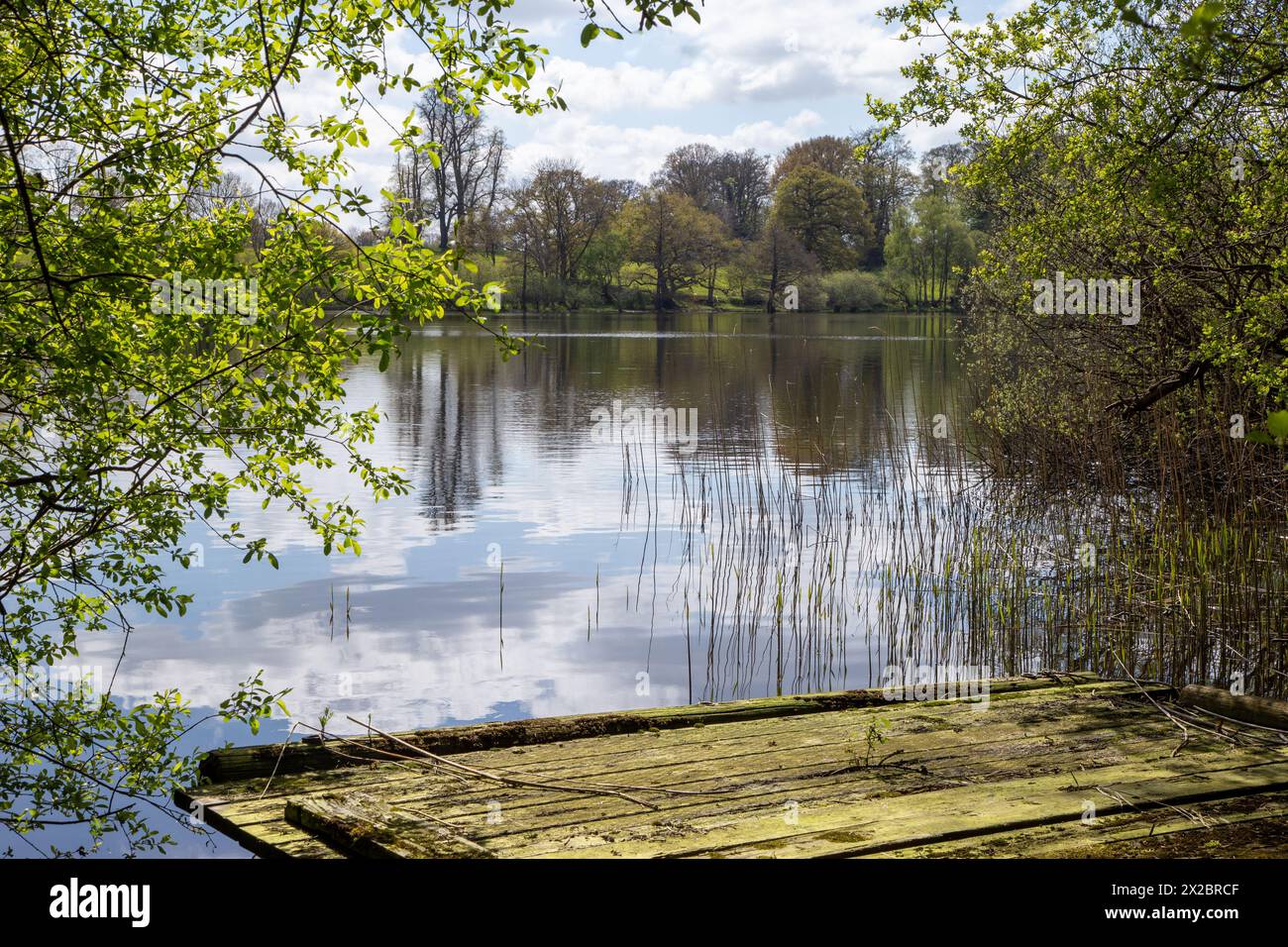 Largest private lake in england hi-res stock photography and images - Alamy