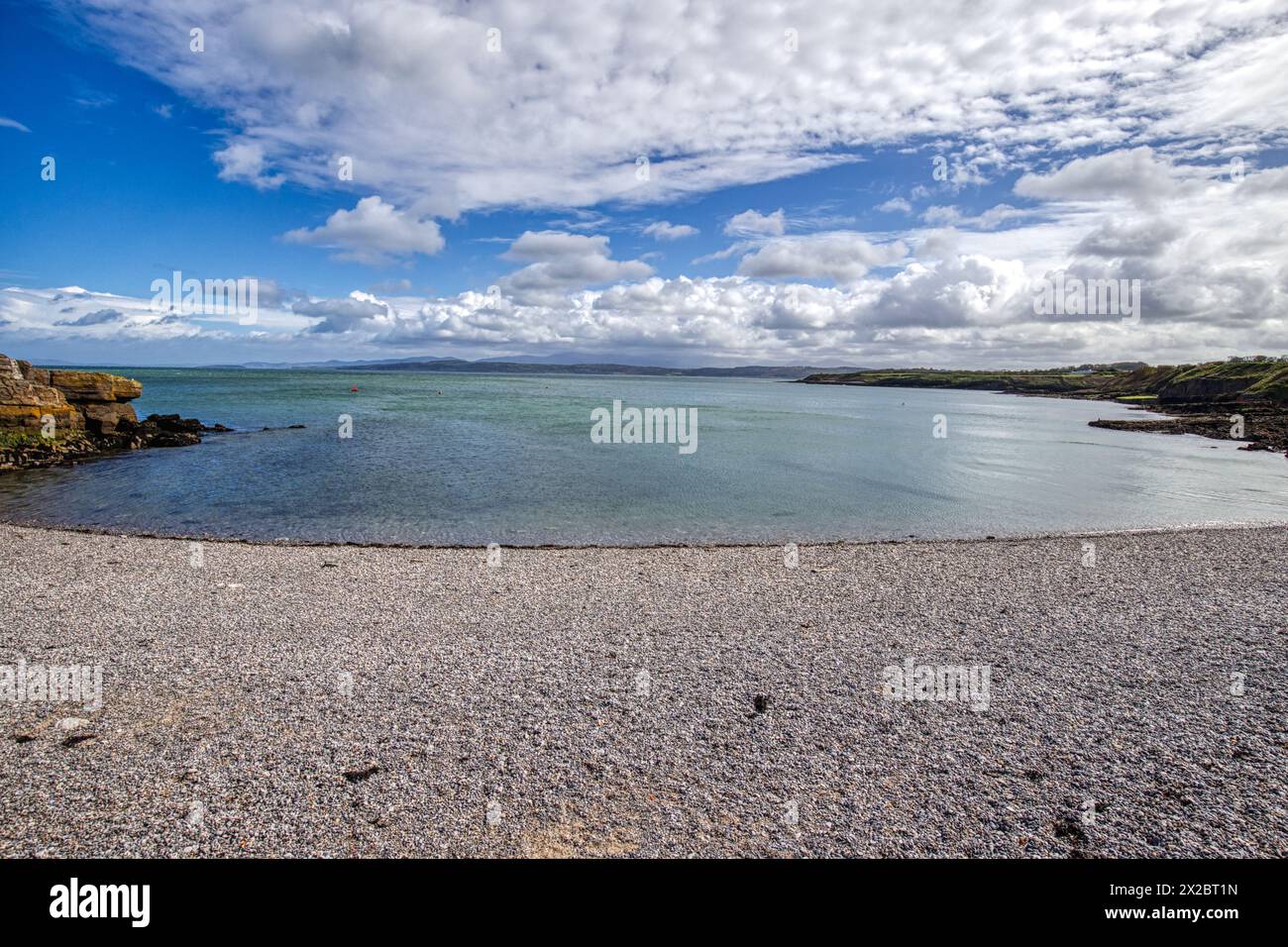 Moelfre Beach, Moelfre, Anglesey, North Wales Stock Photo - Alamy