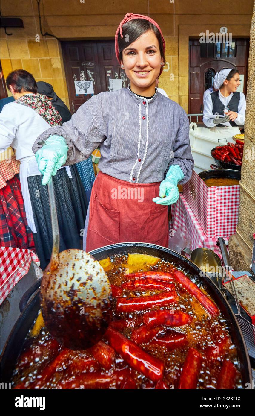 Txistorra, Feria de Santo Tomás, The feast of St. Thomas takes place on ...