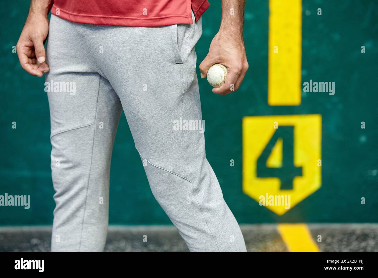 Basque pelota player hi-res stock photography and images - Alamy