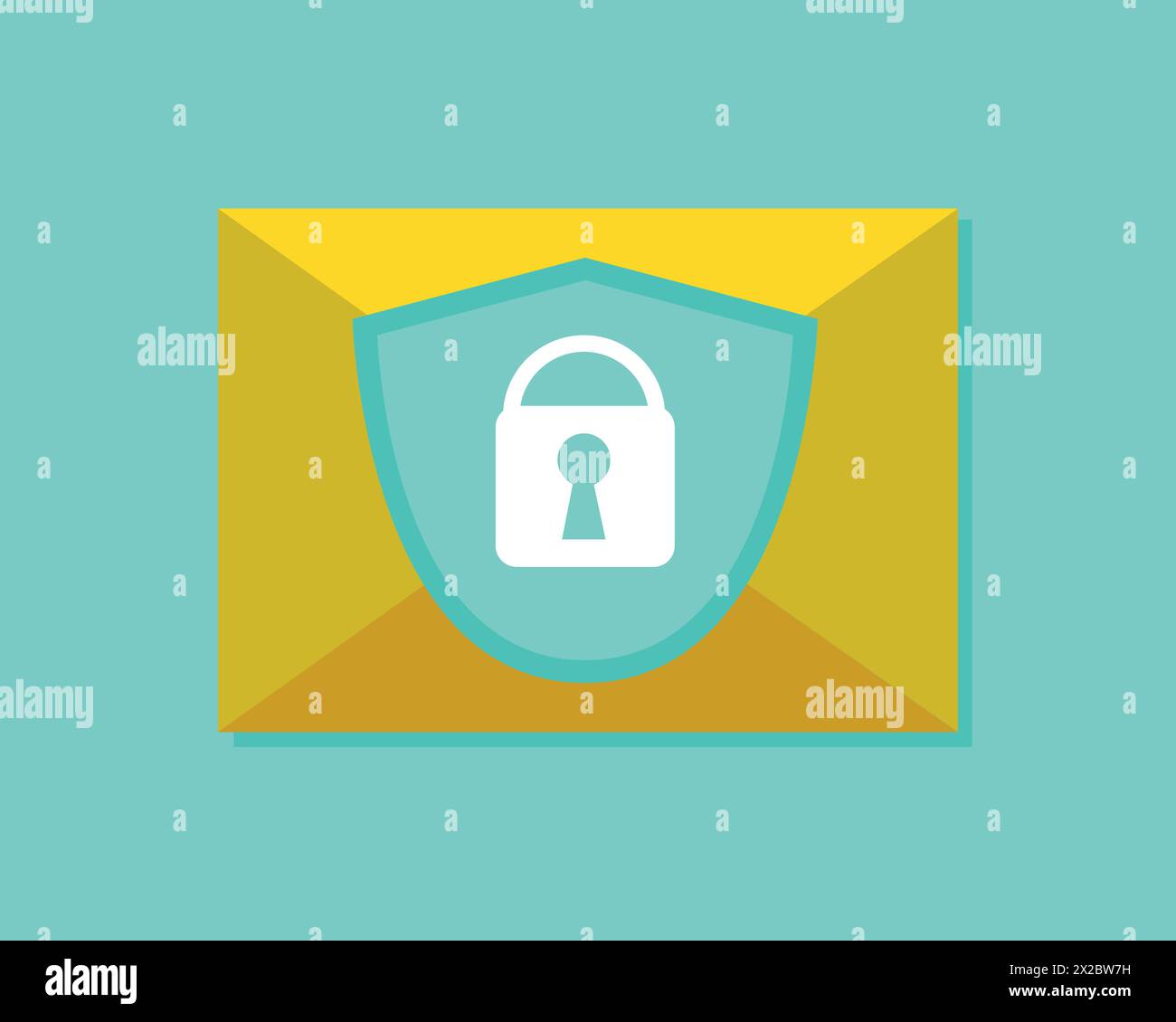 Protect mail Stock Vector Images - Alamy