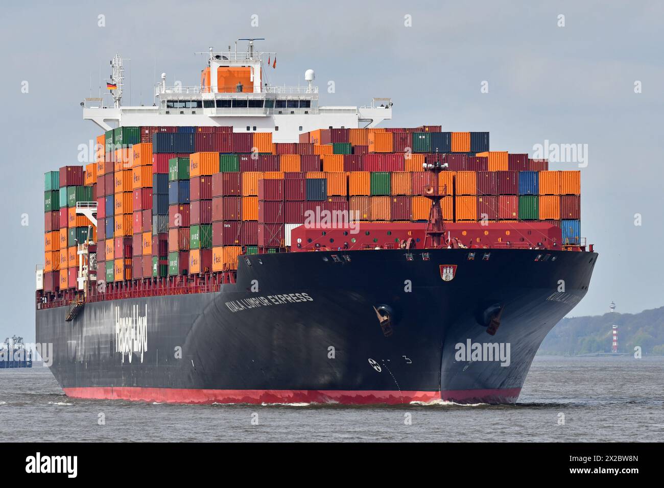 Containership KUALA LUMPUR EXPRESS Stock Photo - Alamy