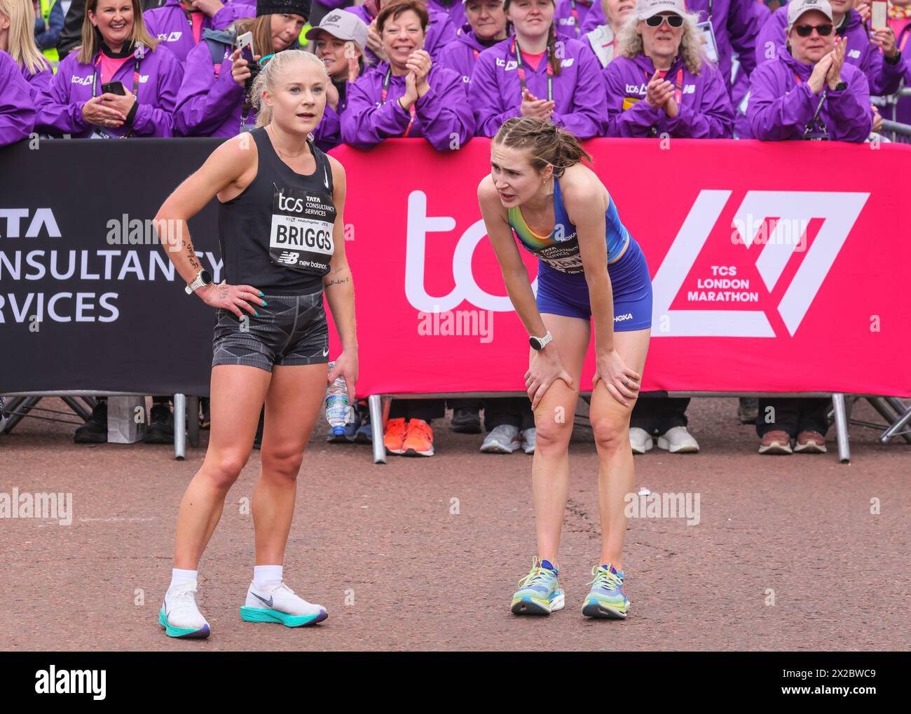 Mhairi maclennan london marathon 2024 british womens elite race hi-res ...