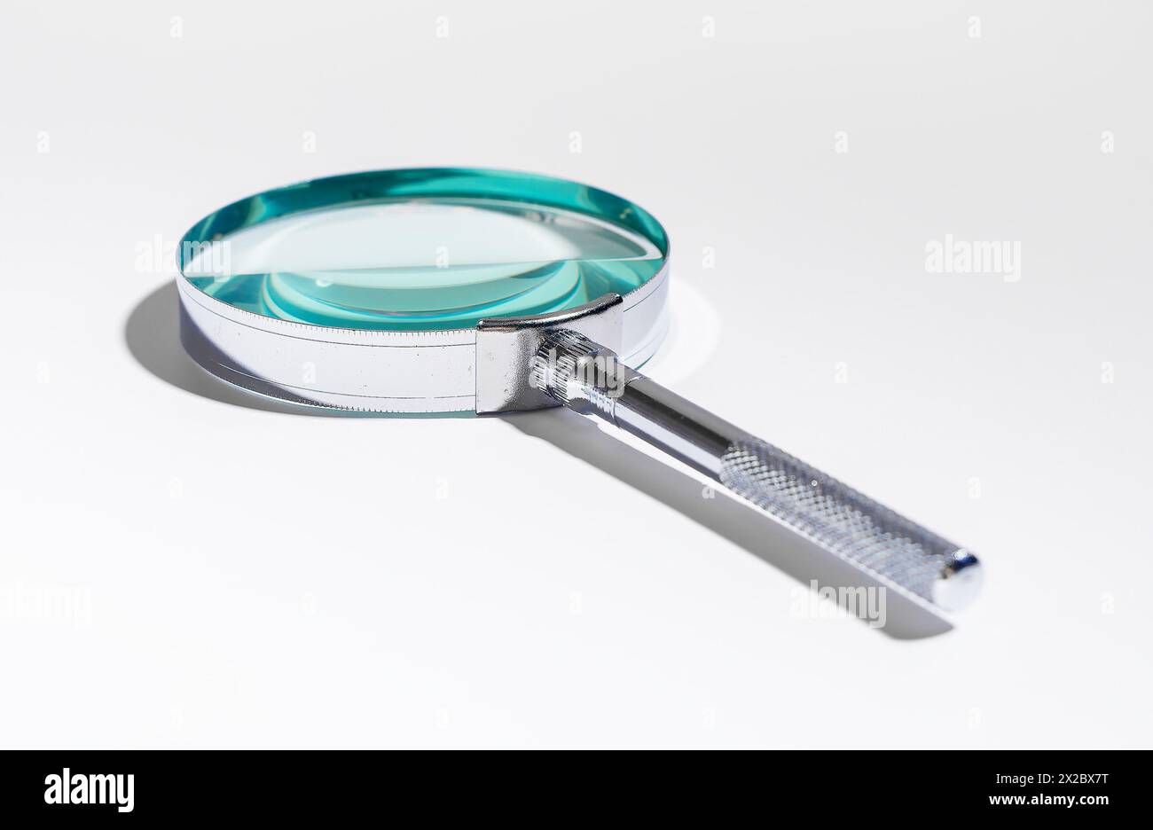 Glass magnify lens search background. Zoom loupe concept science ...