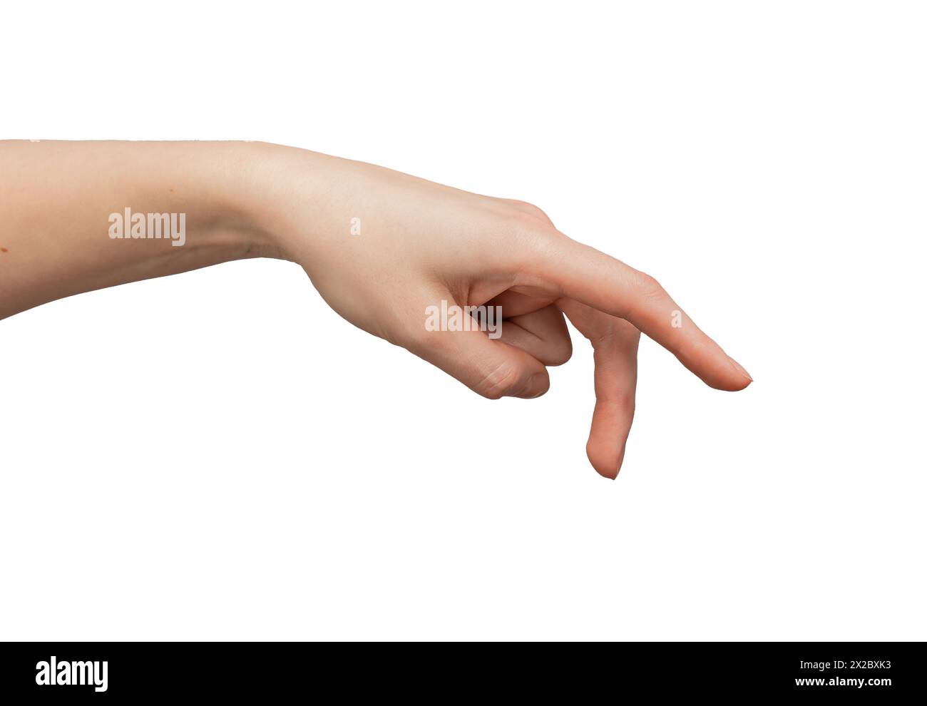 Hand gesture. Showing palm, empty sign. Abstract symbol, nonverbal ...