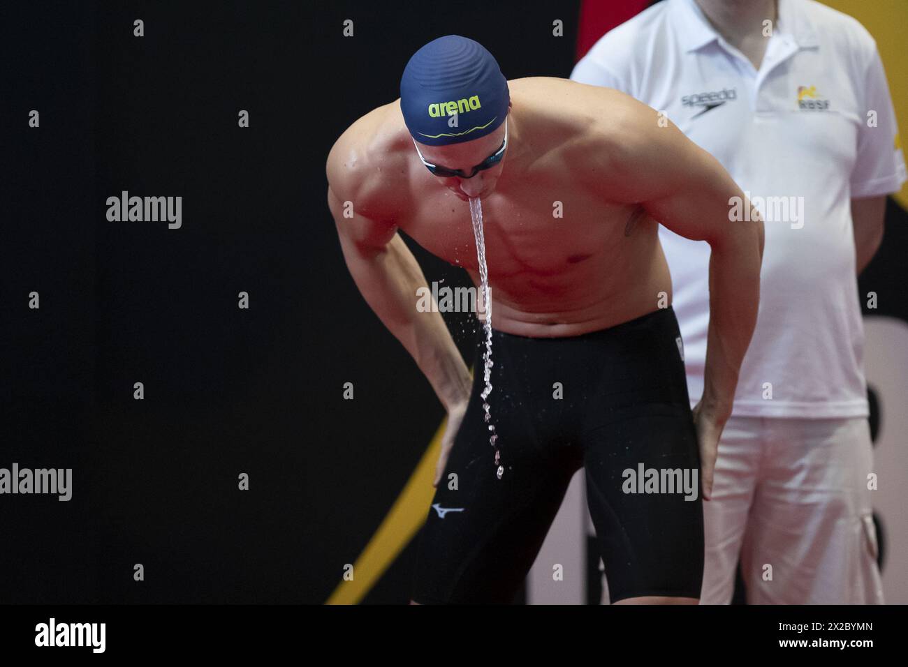 Antwerpen, Belgium. 21st Apr, 2024. Belgian Sebastien De Meulemeester ...