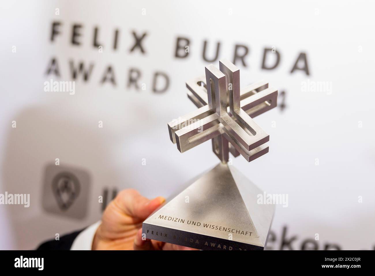 21 April 2024, Berlin: The Felix Burda Award 2024 in the "Medicine and ...