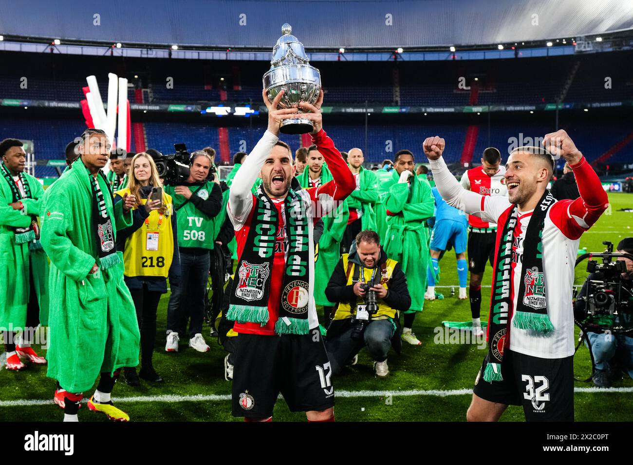 Rotterdam, Netherlands. 21st Apr, 2024. Rotterdam - Luka Ivanusec of ...
