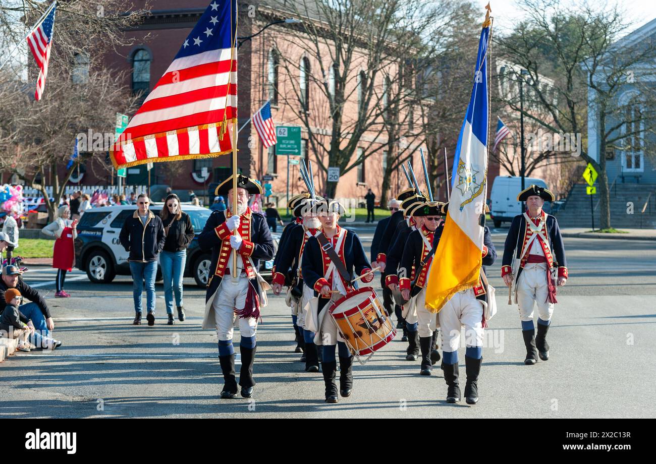 Patriots' Day in Concord, commemorating the first battles of the ...