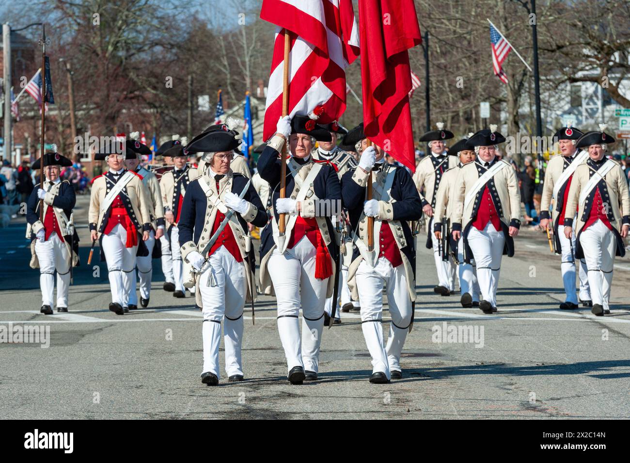 Patriots' Day in Concord, commemorating the first battles of the ...