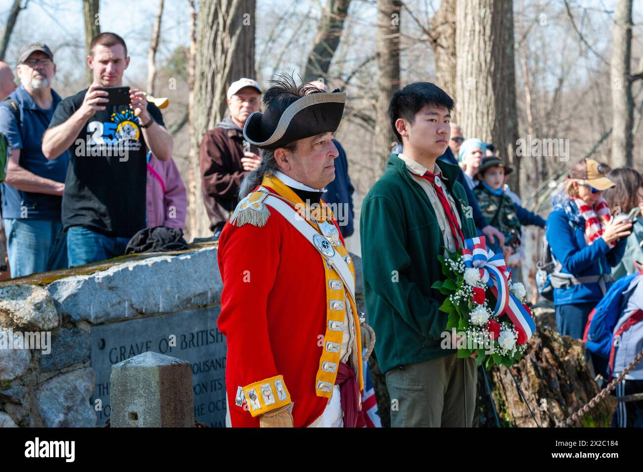 Patriots' Day in Concord, commemorating the first battles of the ...