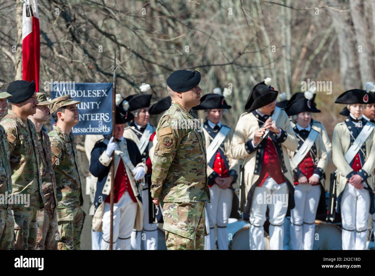 Patriots' Day in Concord, commemorating the first battles of the ...