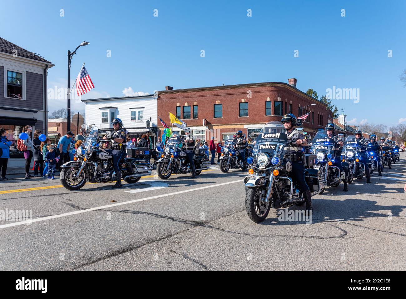 Patriots' Day in Concord, commemorating the first battles of the ...