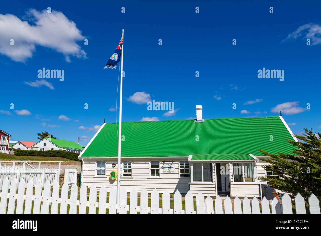 Port stanley falkland flag hi-res stock photography and images - Alamy