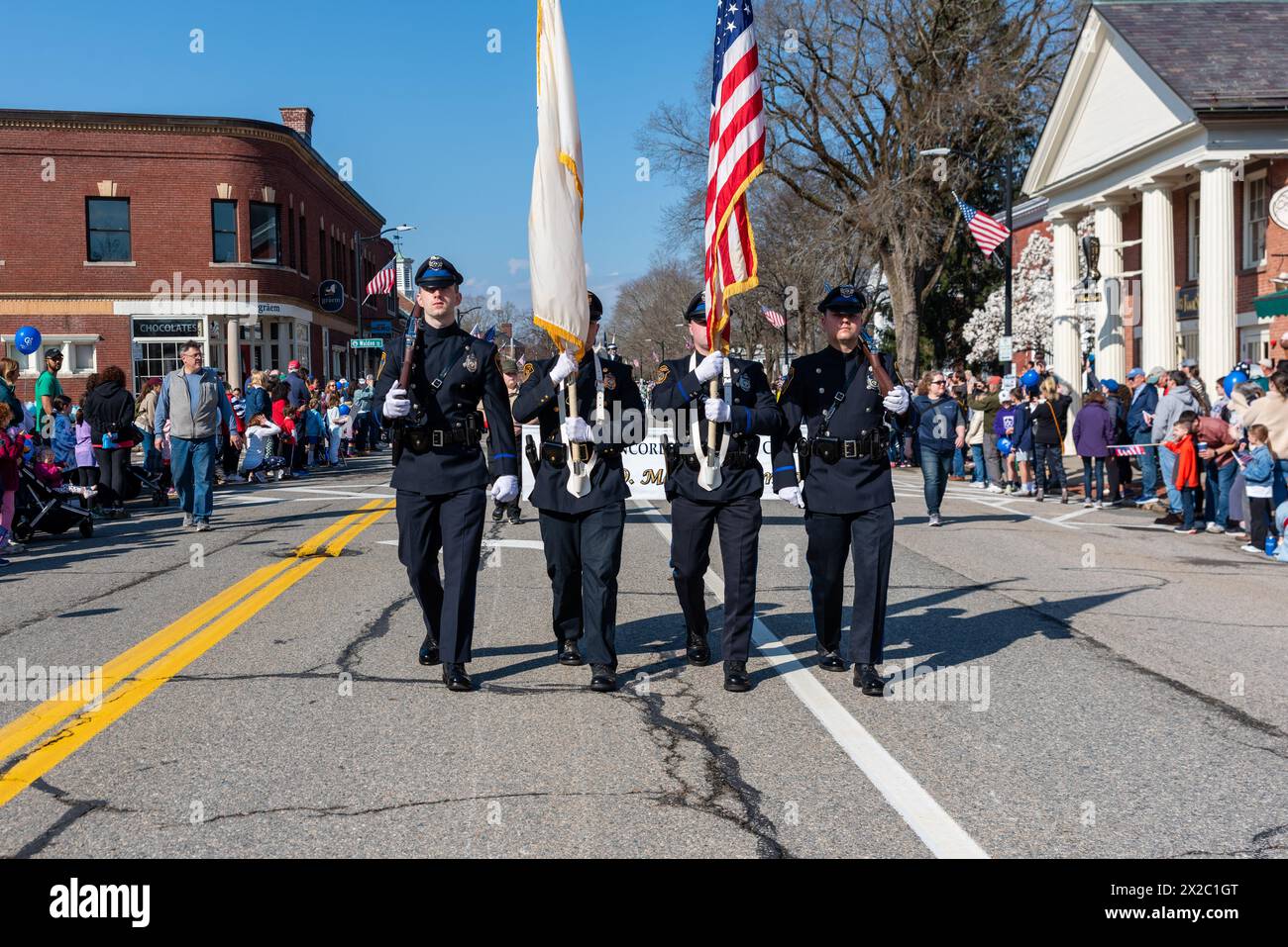 Patriots' Day in Concord, commemorating the first battles of the ...