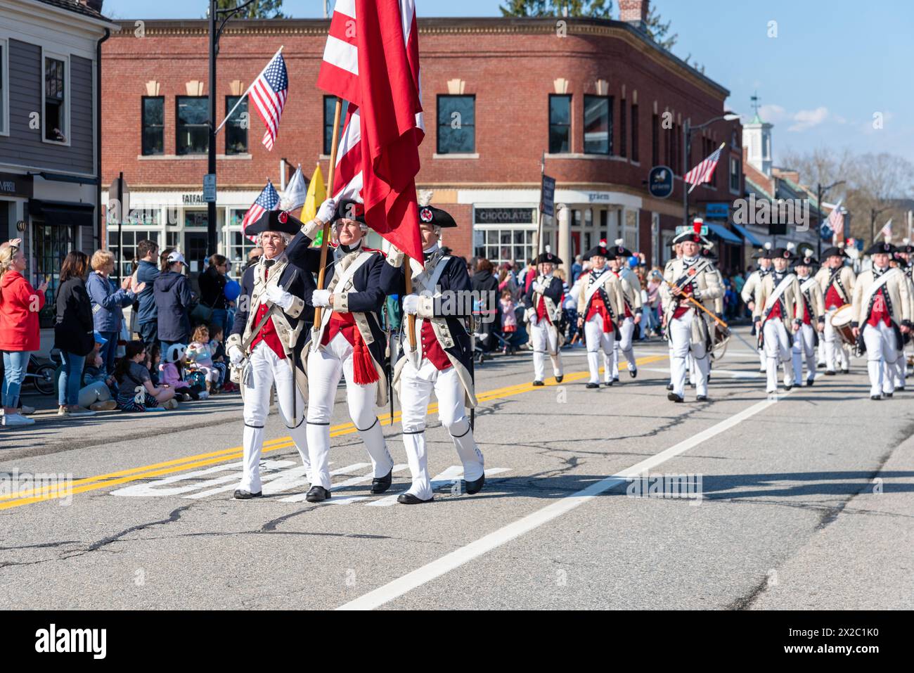 Patriots' Day in Concord, commemorating the first battles of the ...