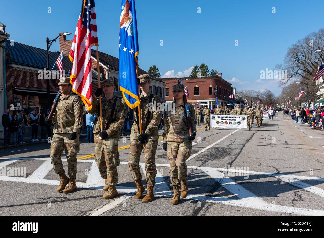 Patriots' Day in Concord, commemorating the first battles of the ...