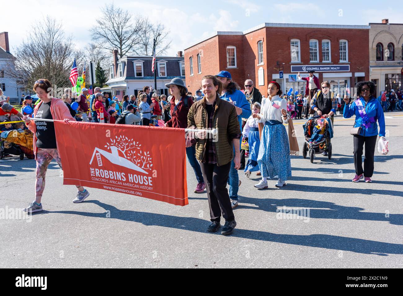 Patriots' Day in Concord, commemorating the first battles of the ...