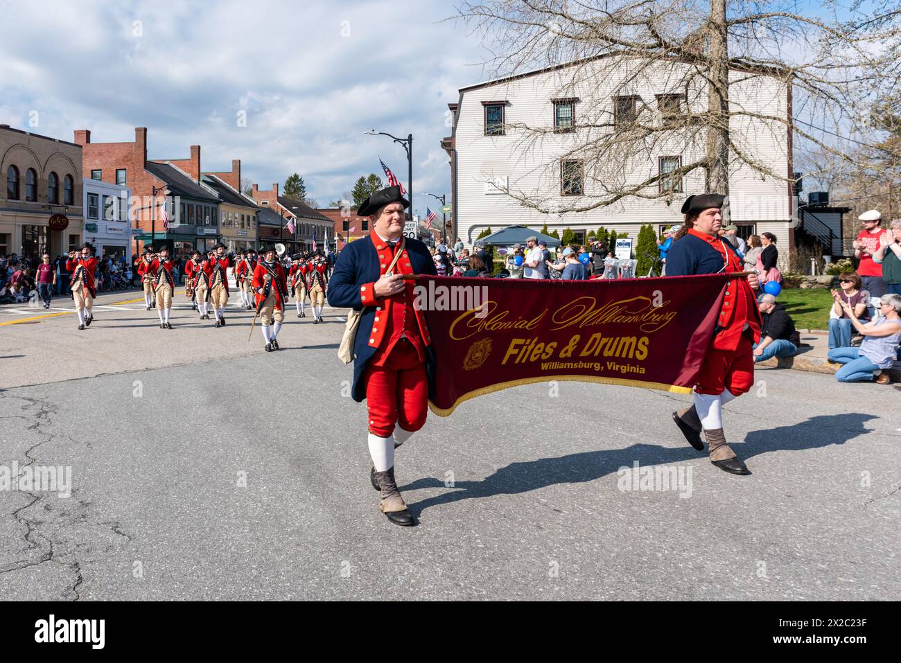 Patriots' Day in Concord, commemorating the first battles of the ...