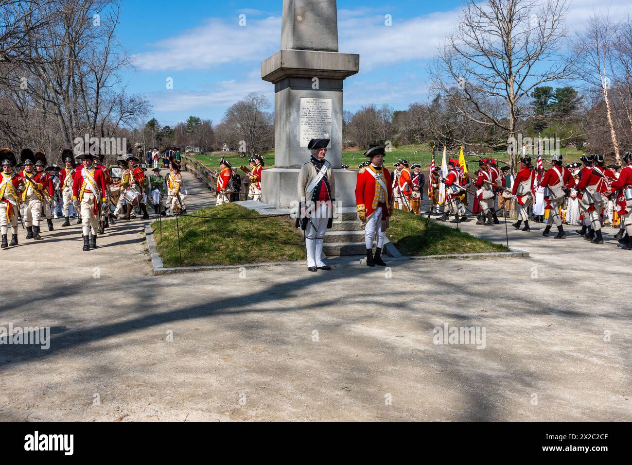 Patriots' Day in Concord, commemorating the first battles of the ...