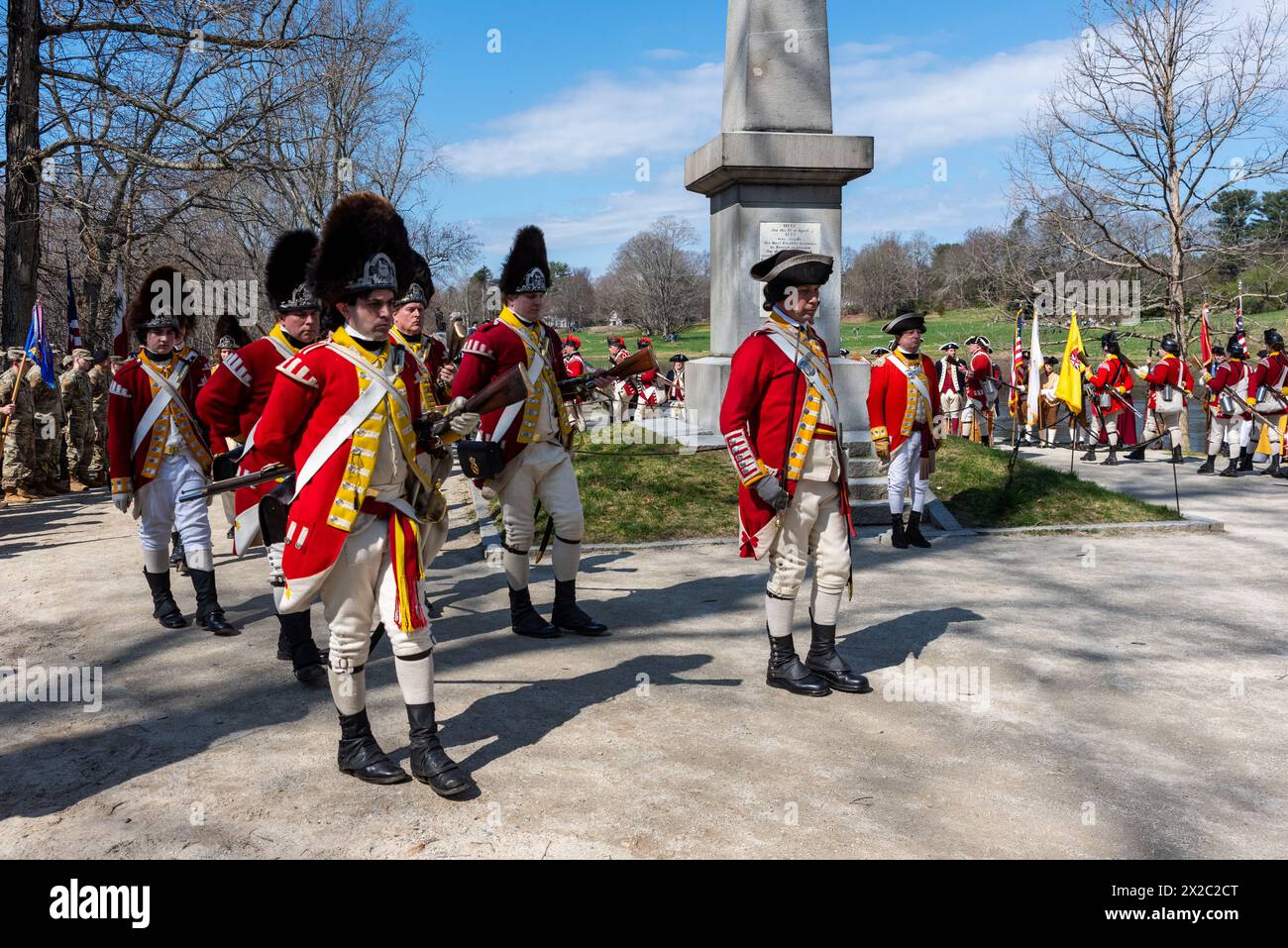 Patriots' Day in Concord, commemorating the first battles of the ...