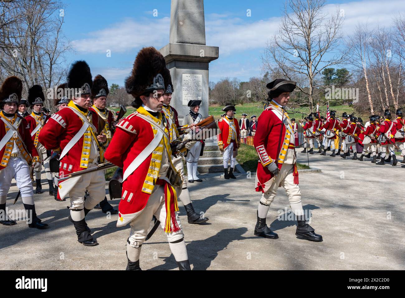 Patriots' Day in Concord, commemorating the first battles of the ...