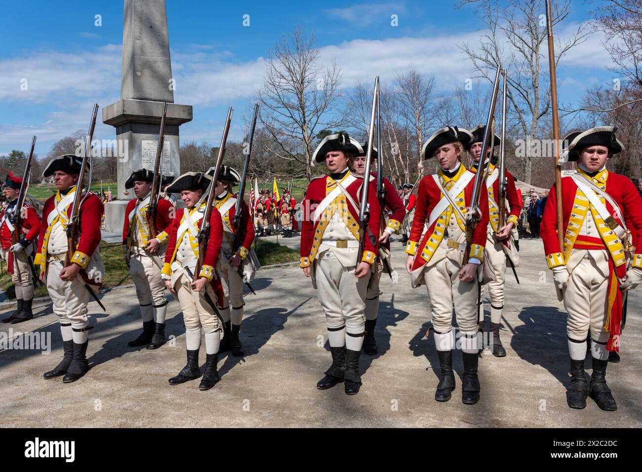 Patriots' Day in Concord, commemorating the first battles of the ...