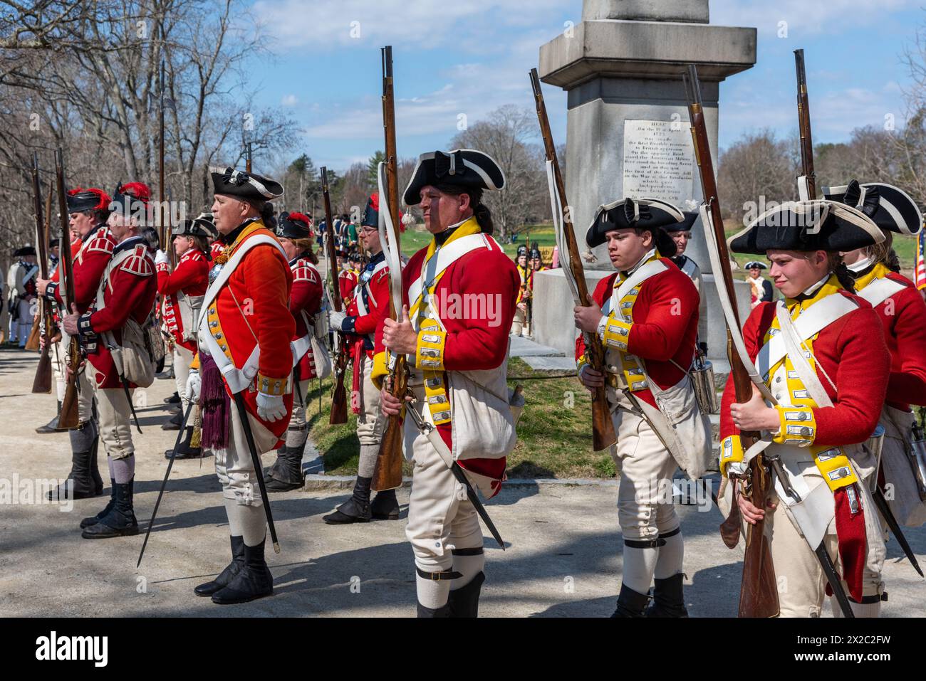 Patriots' Day in Concord, commemorating the first battles of the ...