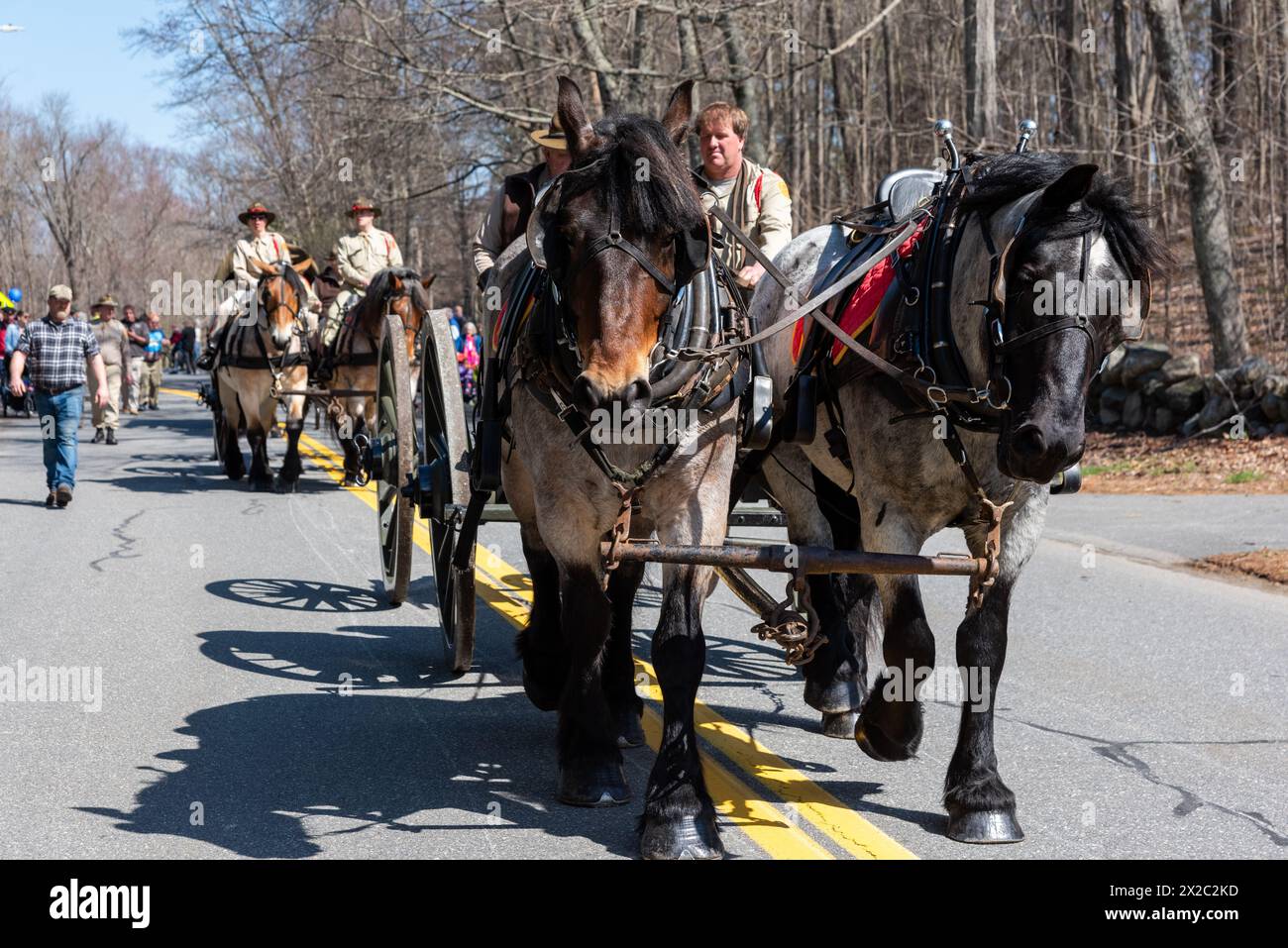 Patriots' Day in Concord, commemorating the first battles of the ...