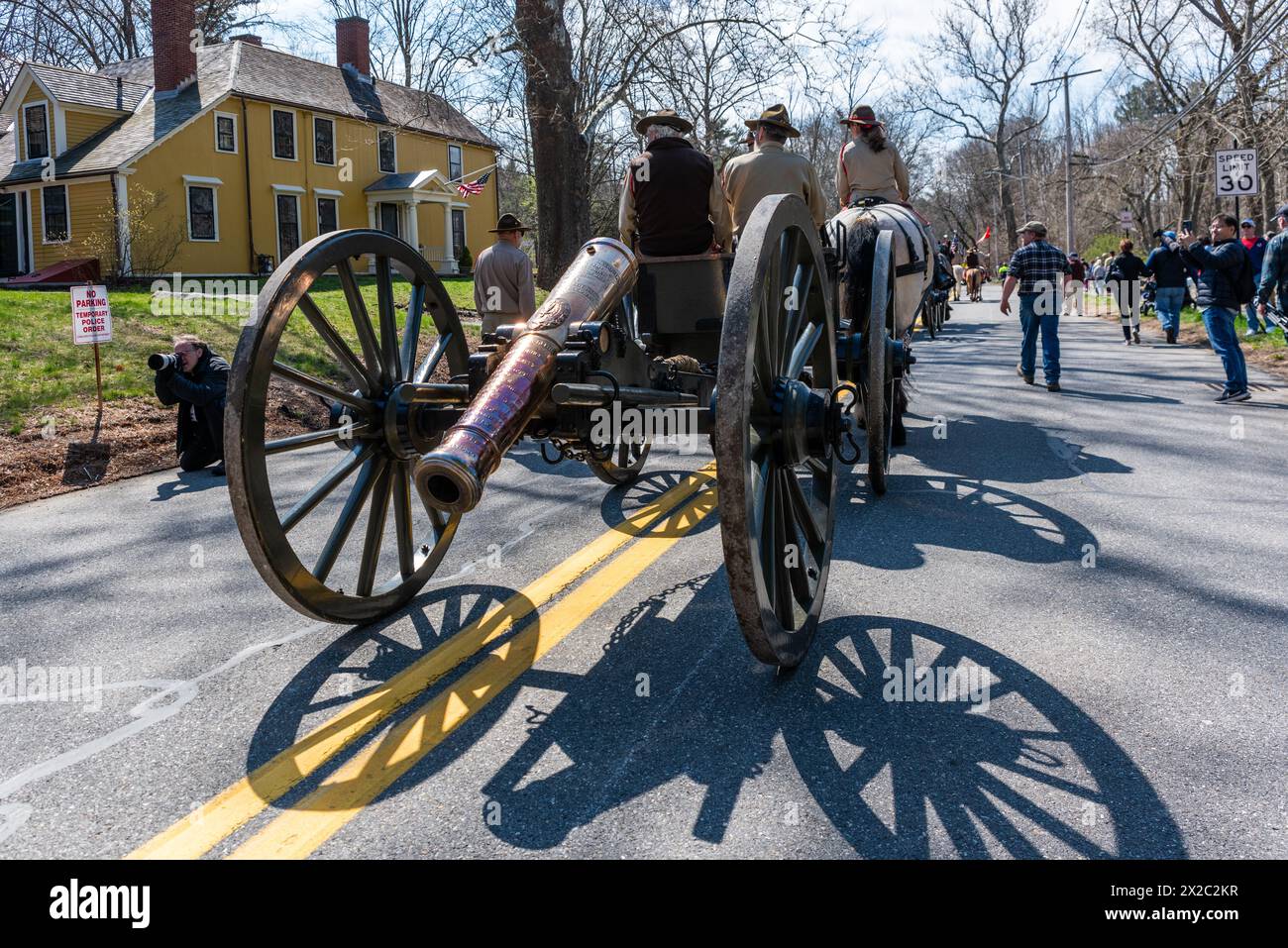 Patriots' Day in Concord, commemorating the first battles of the ...