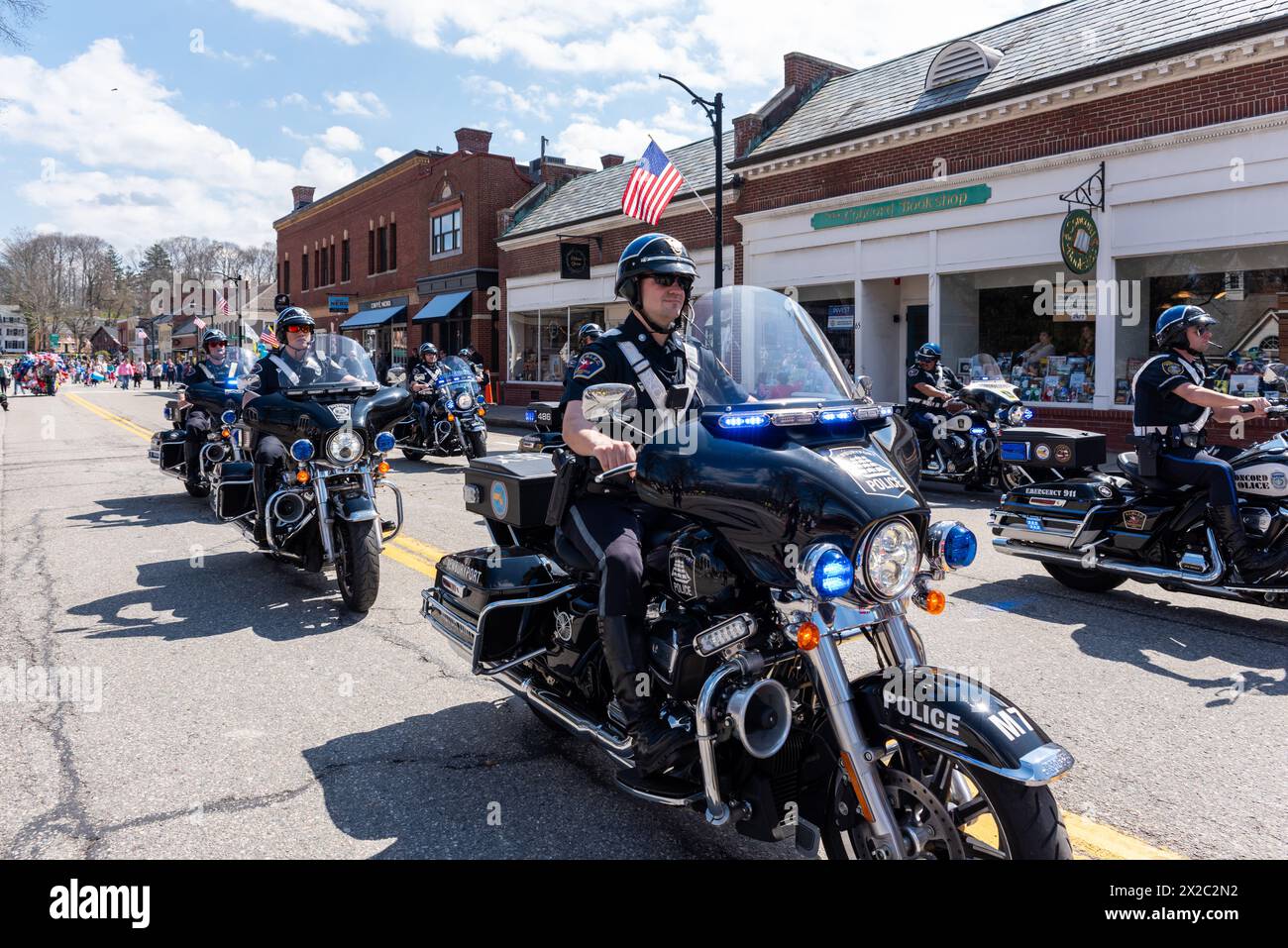 Patriots' Day in Concord, commemorating the first battles of the ...