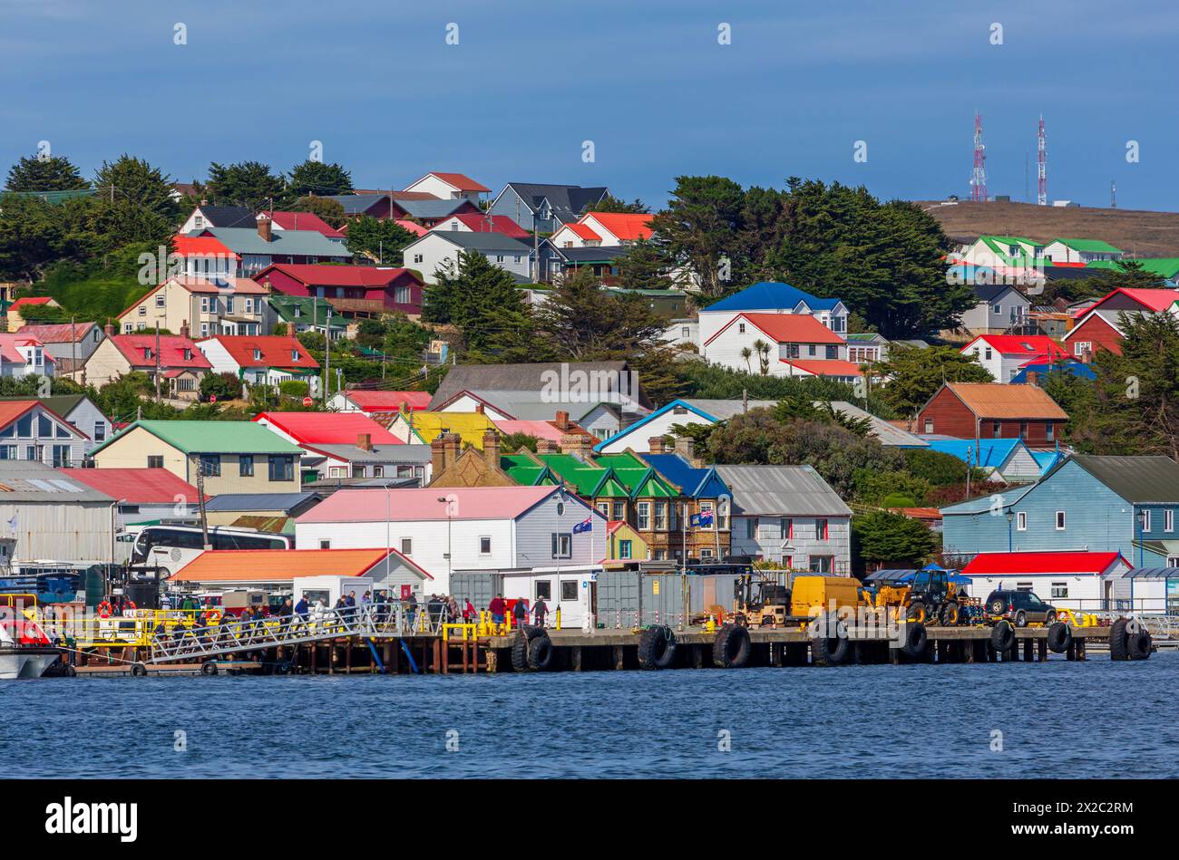 Port Stanley, Falkland Islands, United Kingdom Stock Photo - Alamy