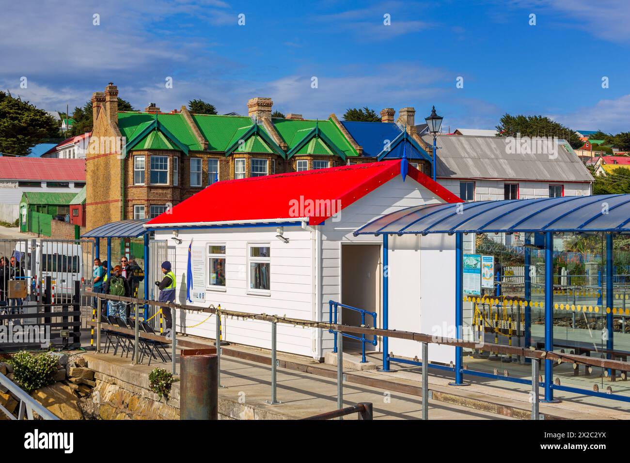 Stanley port falkland island city hi-res stock photography and images ...