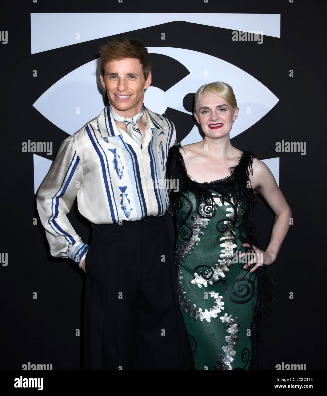 April 20, 2024, New York, New York, USA: Eddie Redmayne and Gayle ...