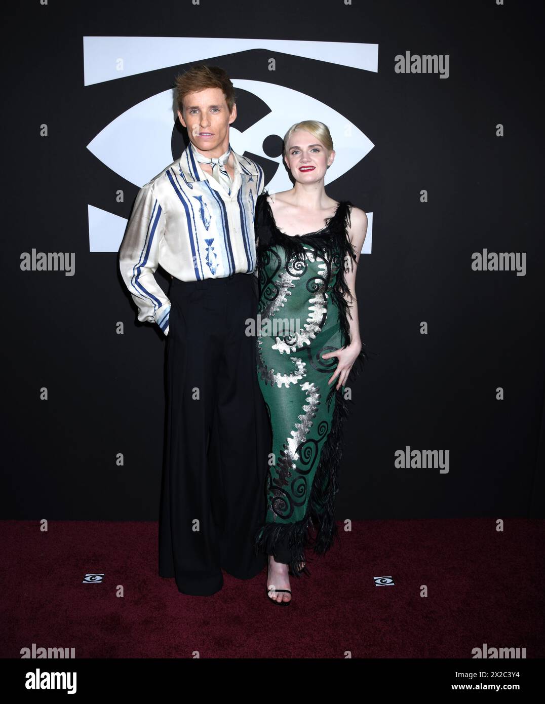 April 20, 2024, New York, New York, USA: Eddie Redmayne and Gayle ...