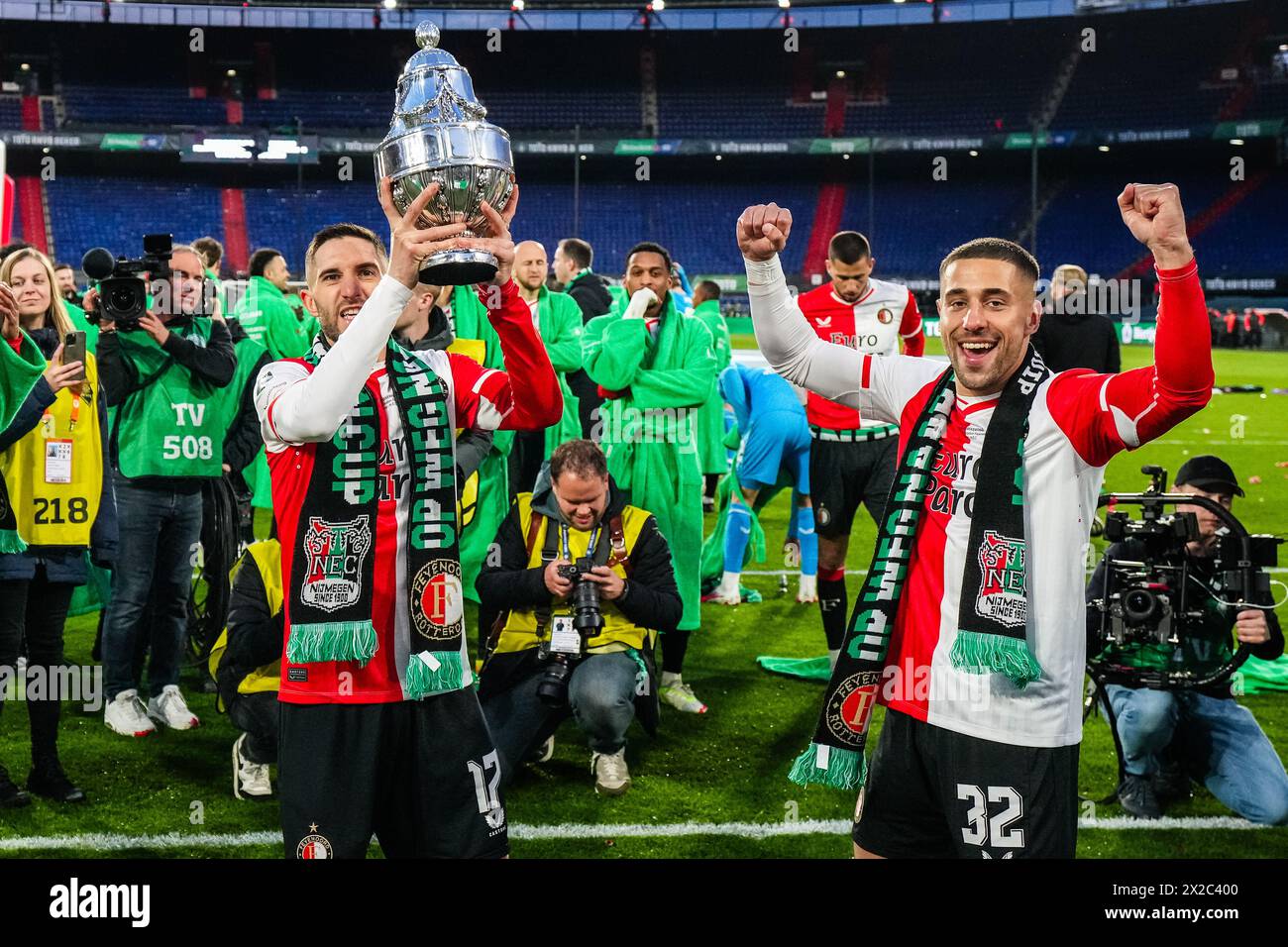 Rotterdam, Netherlands. 21st Apr, 2024. Rotterdam - Luka Ivanusec of ...