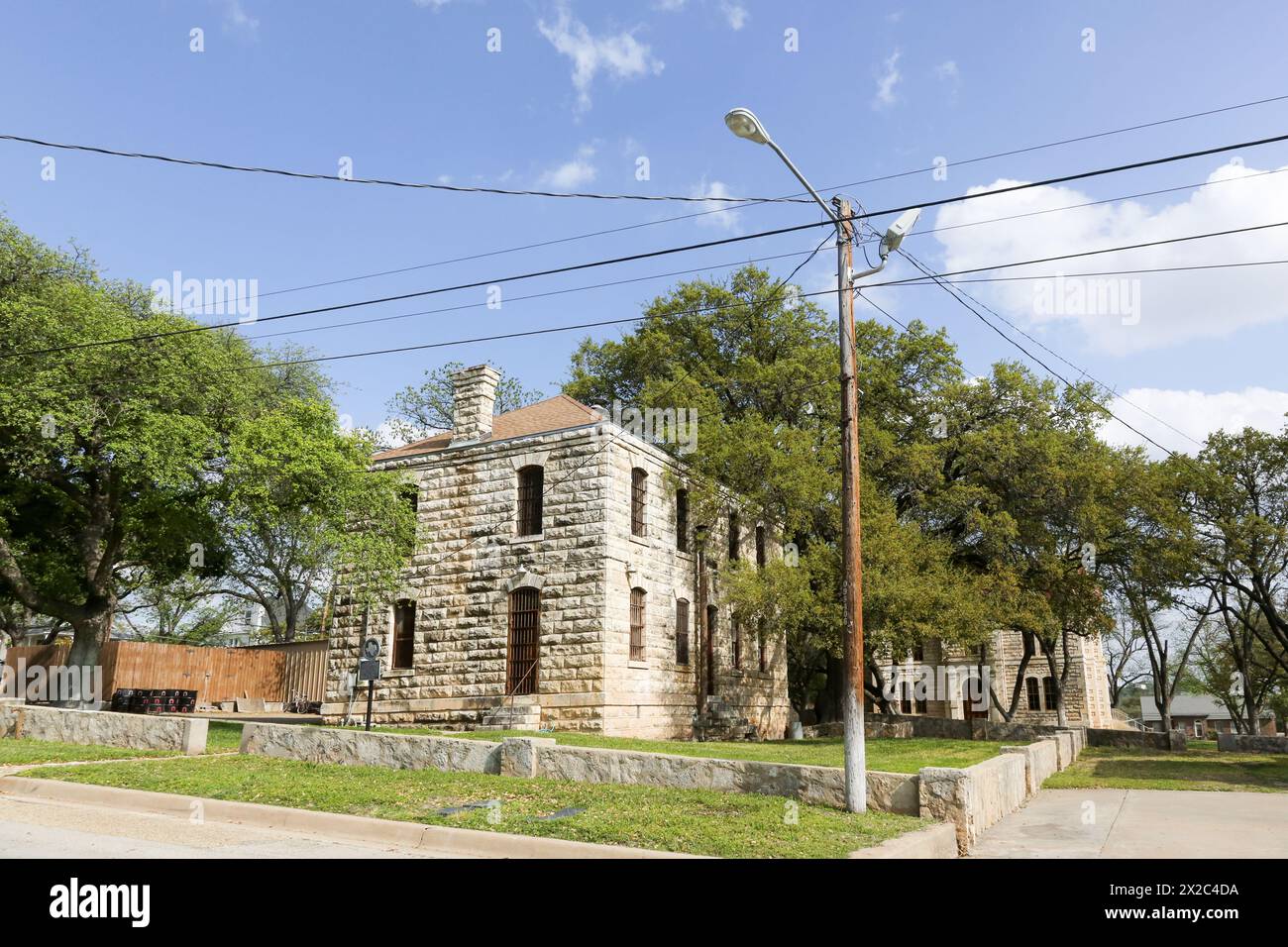 Sutton County Jail in Sonora, Texas Stock Photo - Alamy