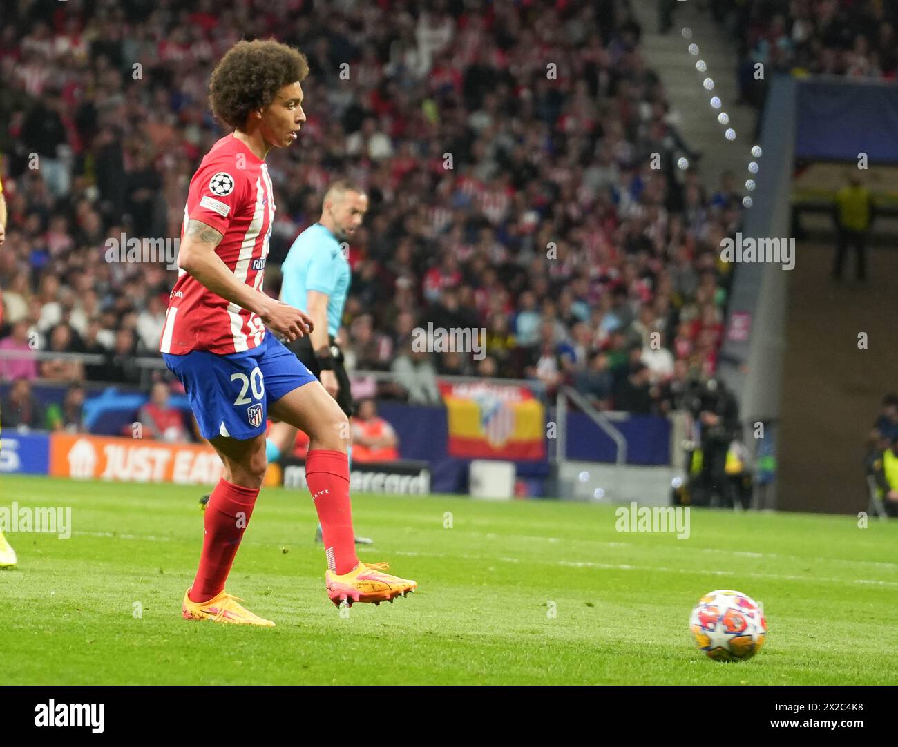Alex Witsel of Atletico Madrid during the UEFA Champions League ...