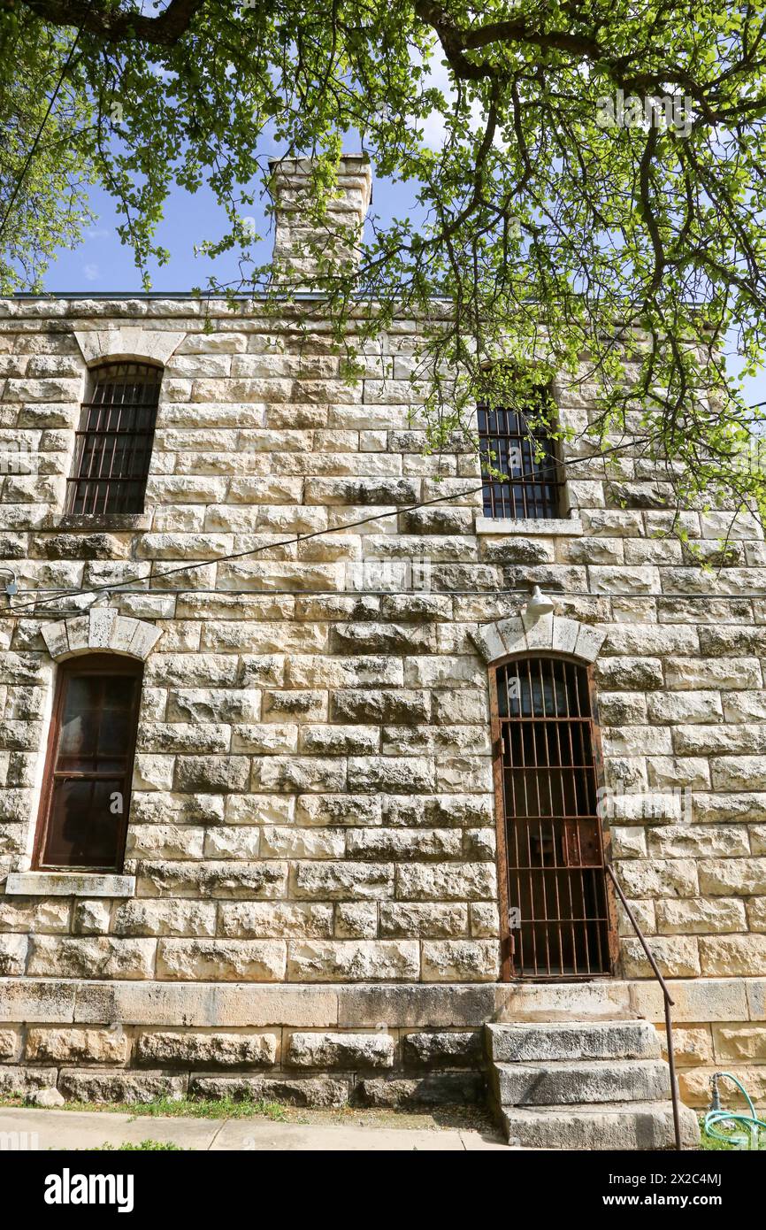 Sutton County Jail in Sonora, Texas Stock Photo - Alamy